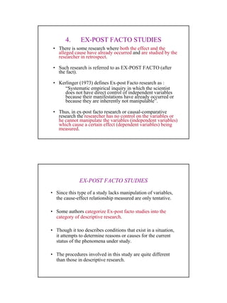 Research methodology notes | PDF