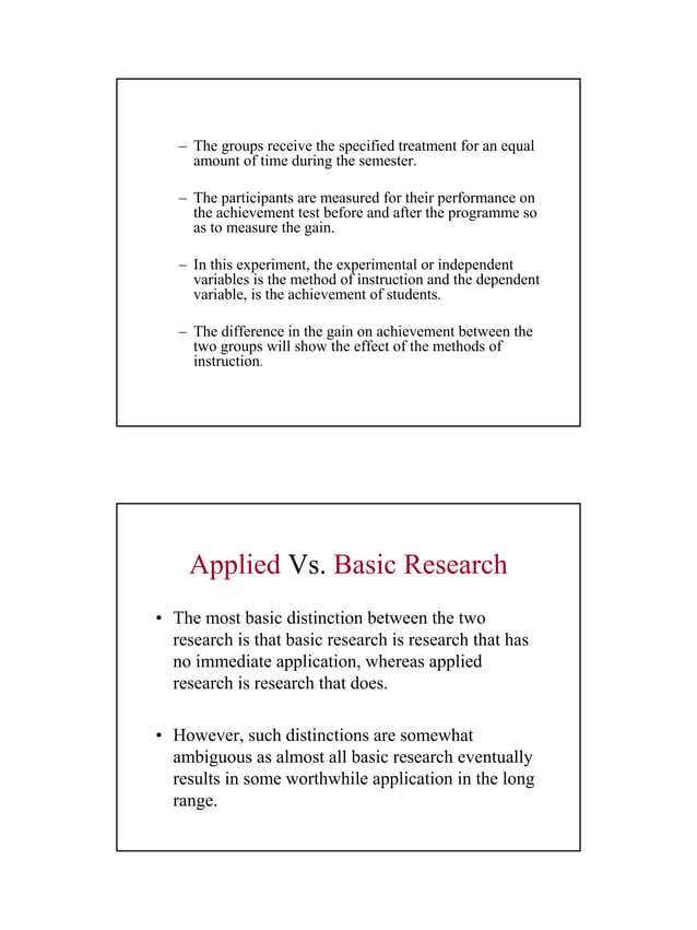 Research methodology notes | PDF