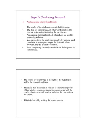 Research methodology notes | PDF