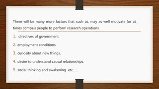 Research methodology objectives | PPT