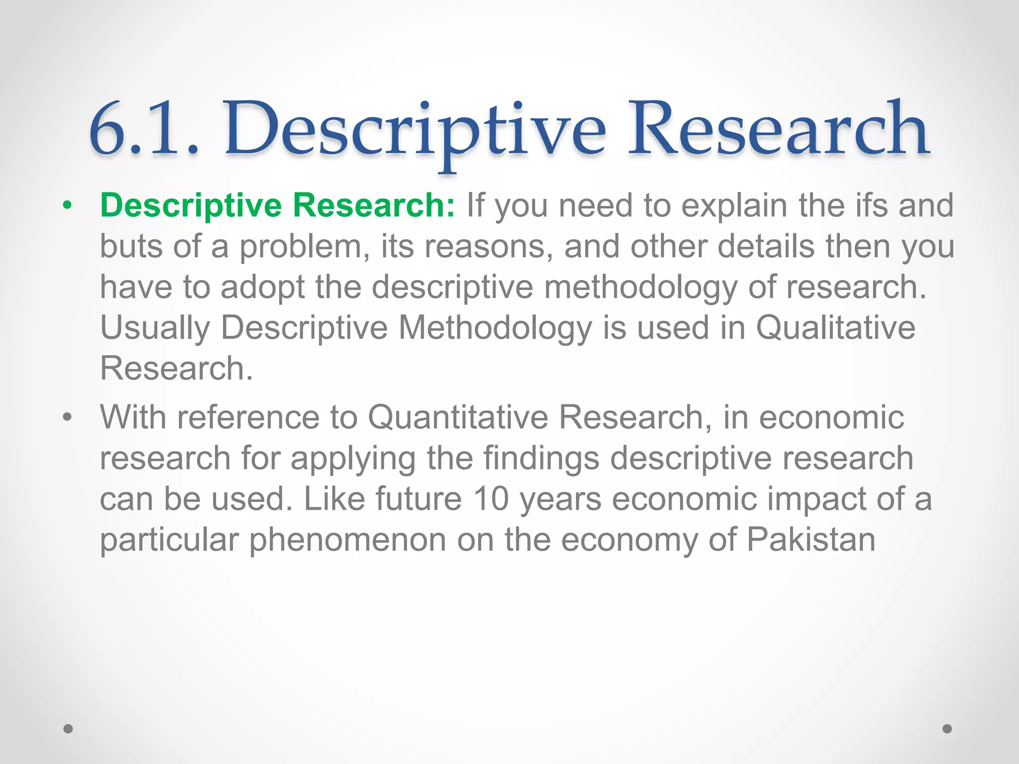Research methodology part 2 | PPTX
