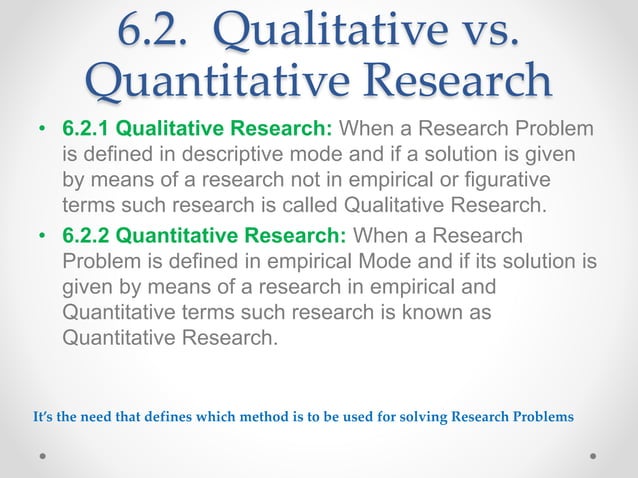 Research methodology part 2 | PPTX | Science