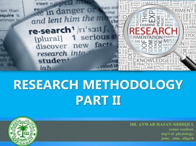 Research Methodology Part II | PPTX