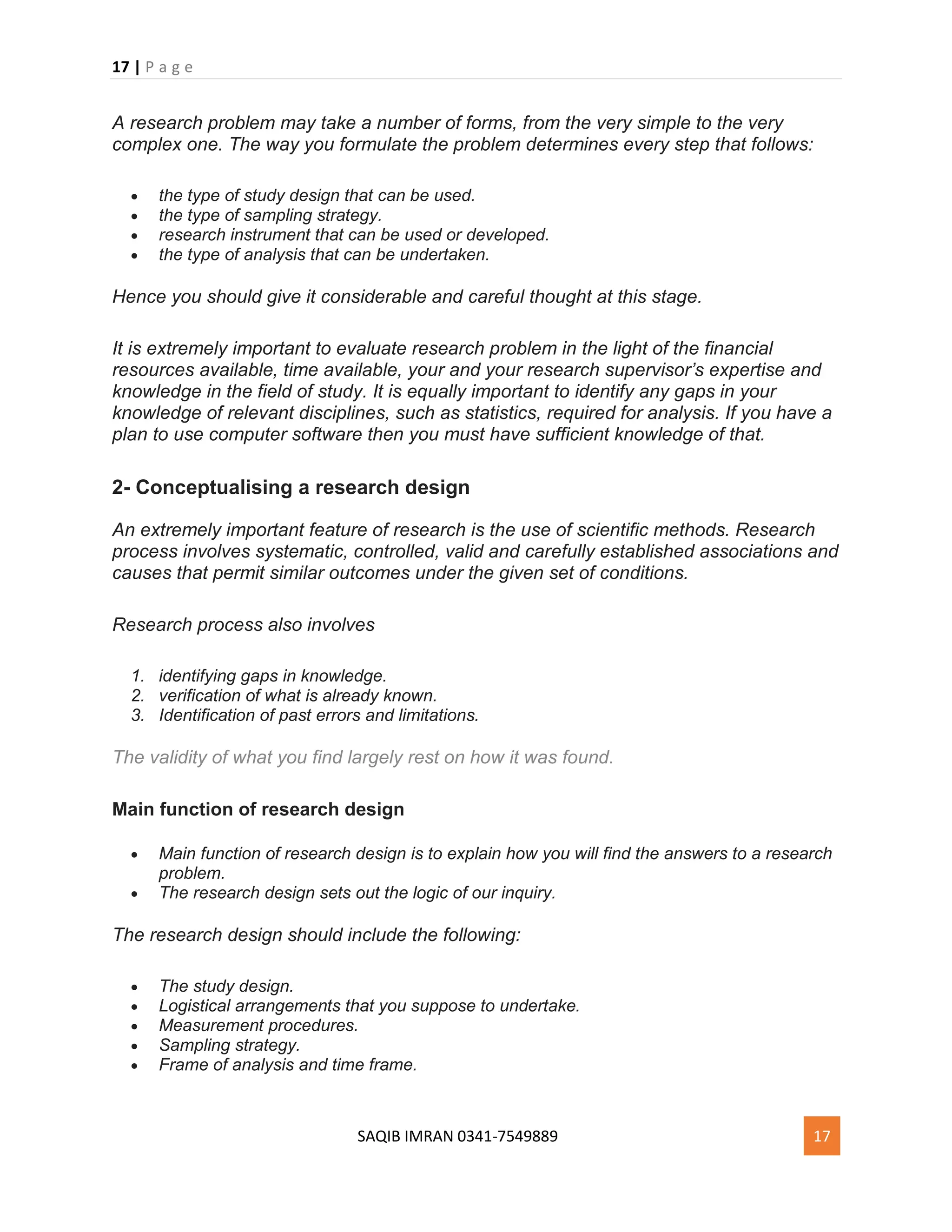 Research methodology pdf | PDF