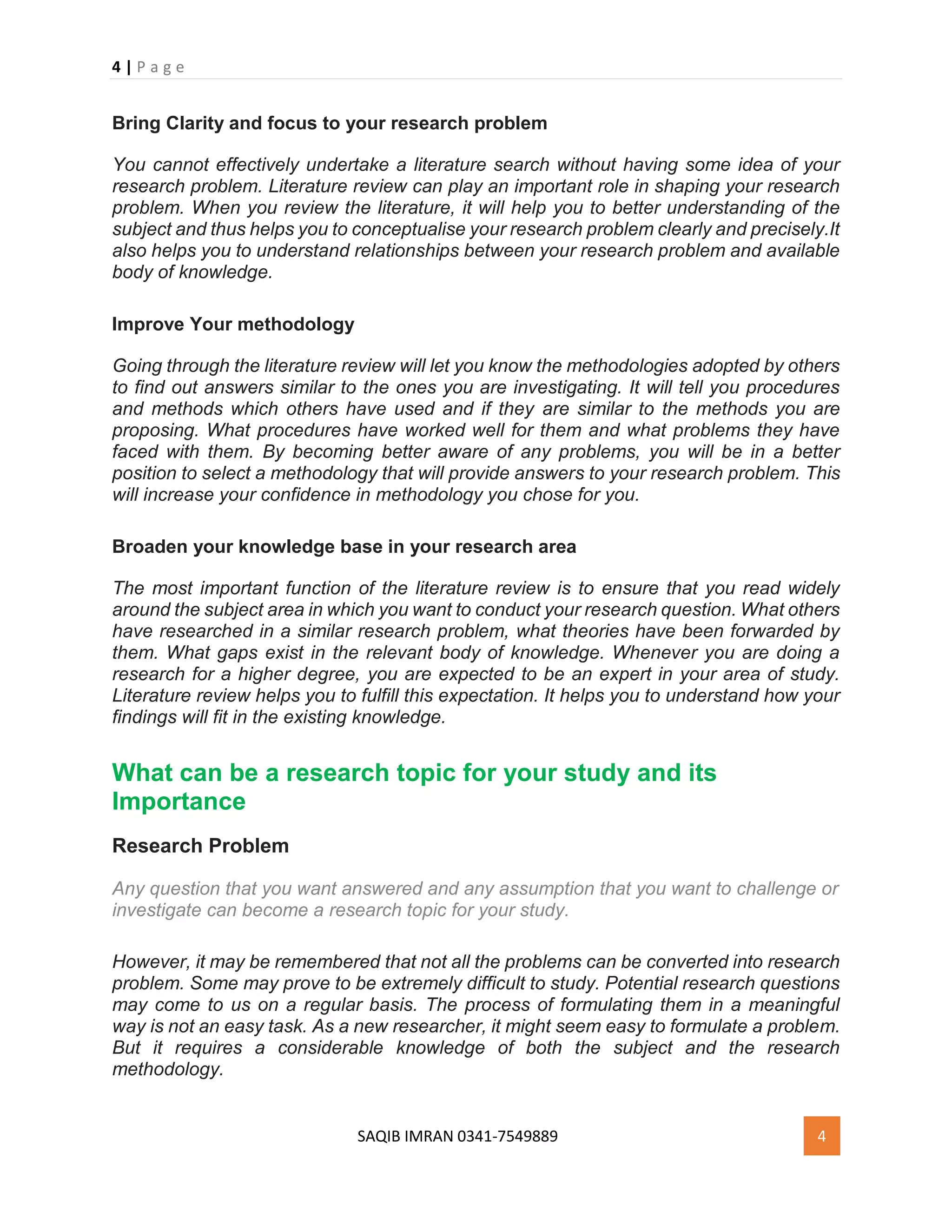 Research methodology pdf | PDF