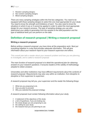 Research methodology pdf | PDF