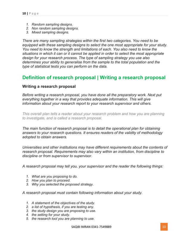 Research methodology pdf | PDF