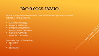Research methodology | PPTX | Science