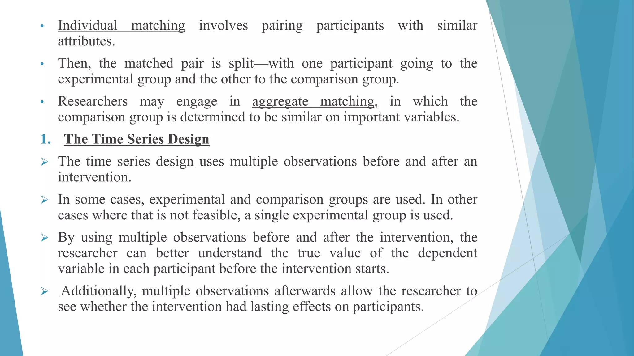 EXPERIMENTAL DESIGNS PPT | PPTX