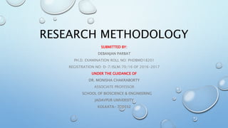 Research methodology ppt | PPTX