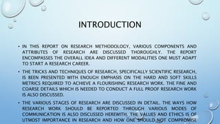 Research methodology ppt | PPTX