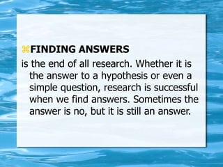 Research methodology ppt_1 | PPT