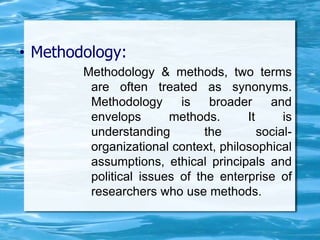 Research methodology ppt_1 | PPT