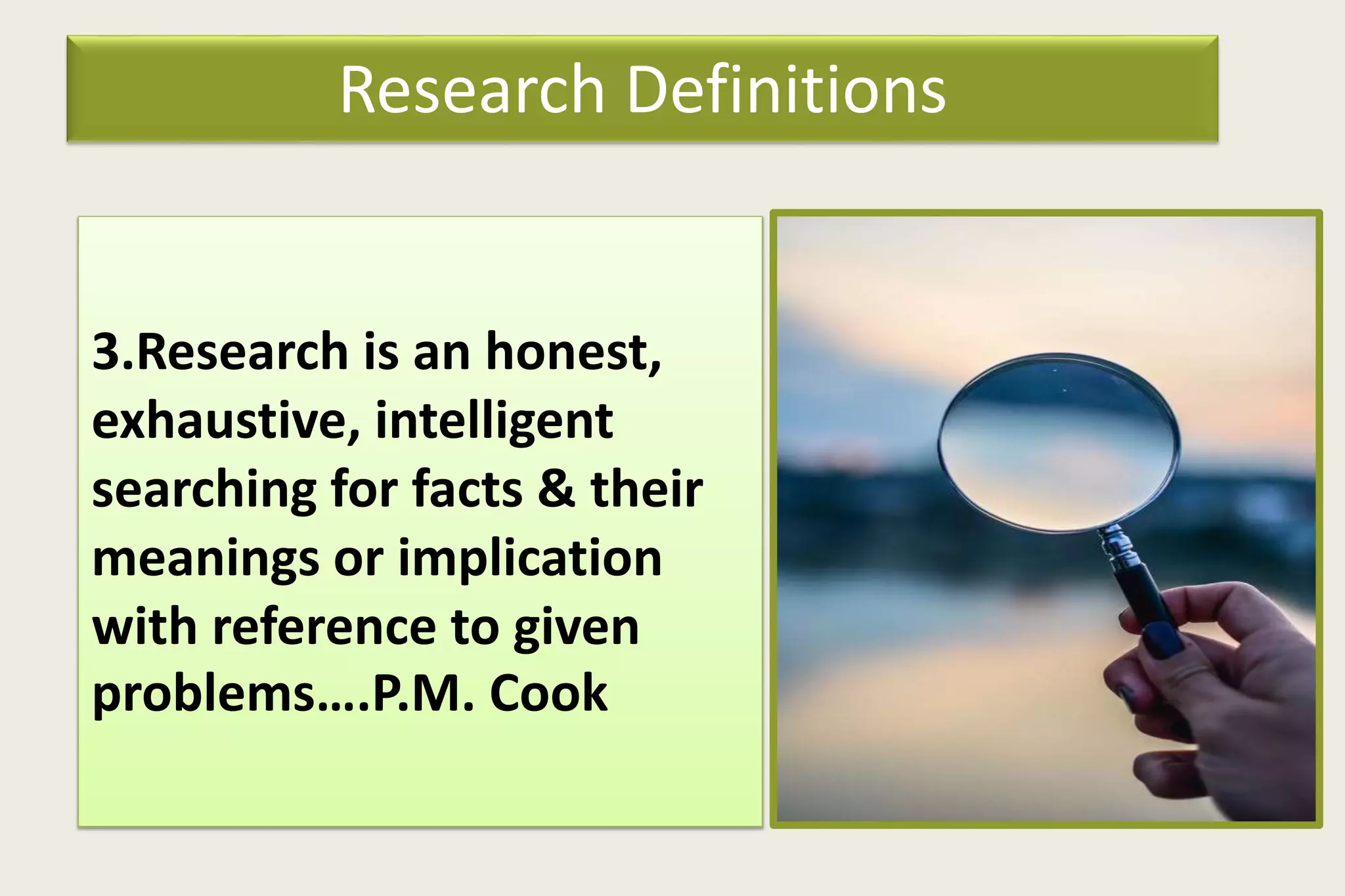 Meaning, definitions & need of educational research. | PPTX