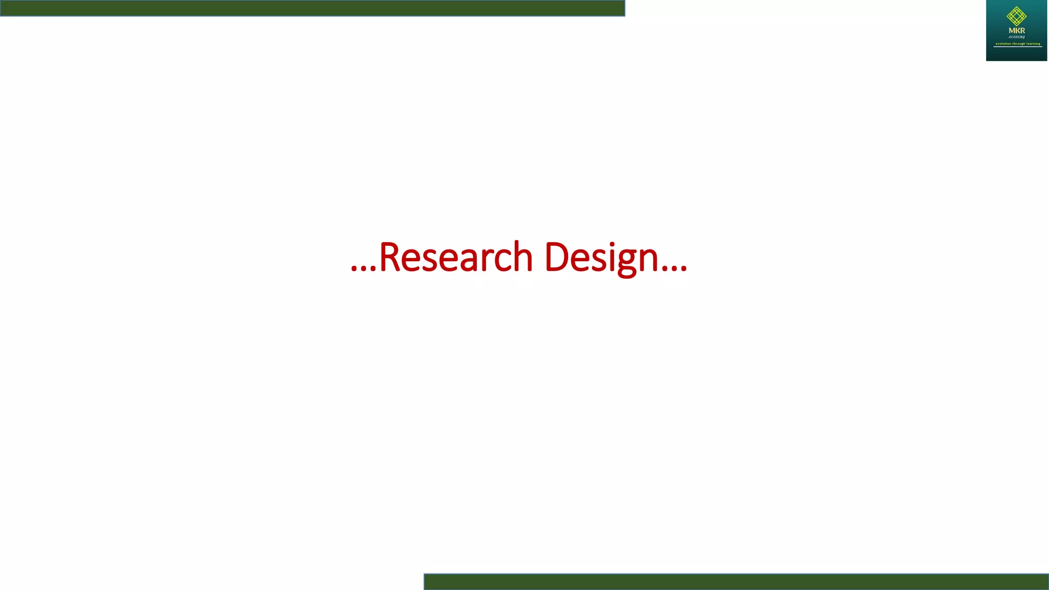 Research methodology presentation | PPT
