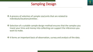 Research methodology presentation | PPT