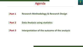 Research methodology presentation | PPT