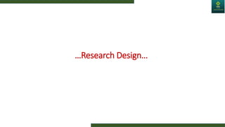 Research methodology presentation | PPT