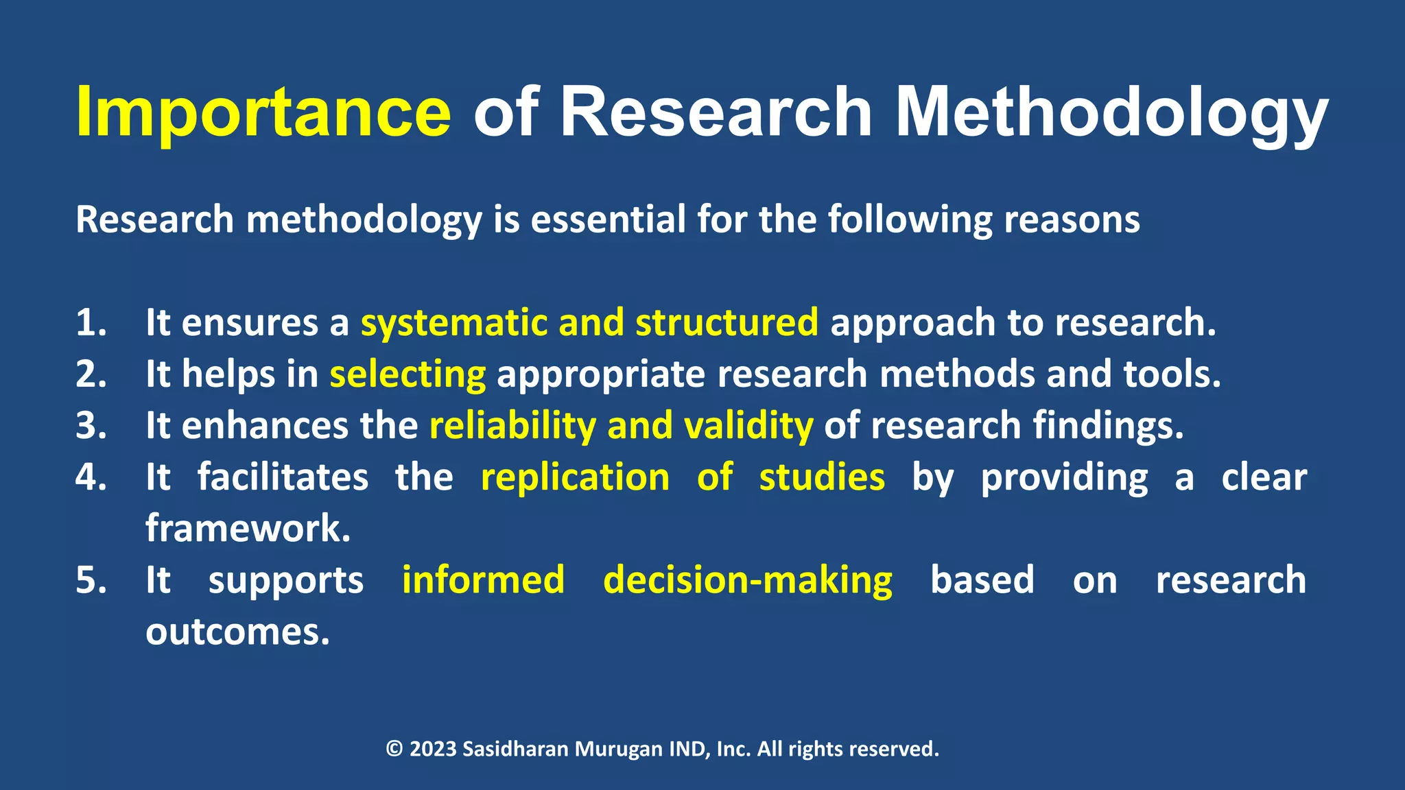 Introduction to Research Methodology | PPTX