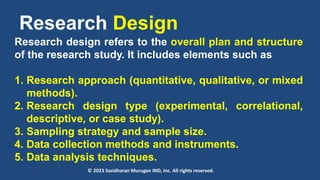 Introduction to Research Methodology | PPTX