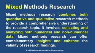 Introduction to Research Methodology | PPTX