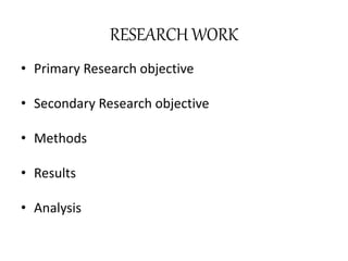 Research methodology presentation. | PPTX