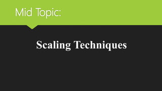 Research Methodology (RM)- Scaling Techniques- MBA | PPTX