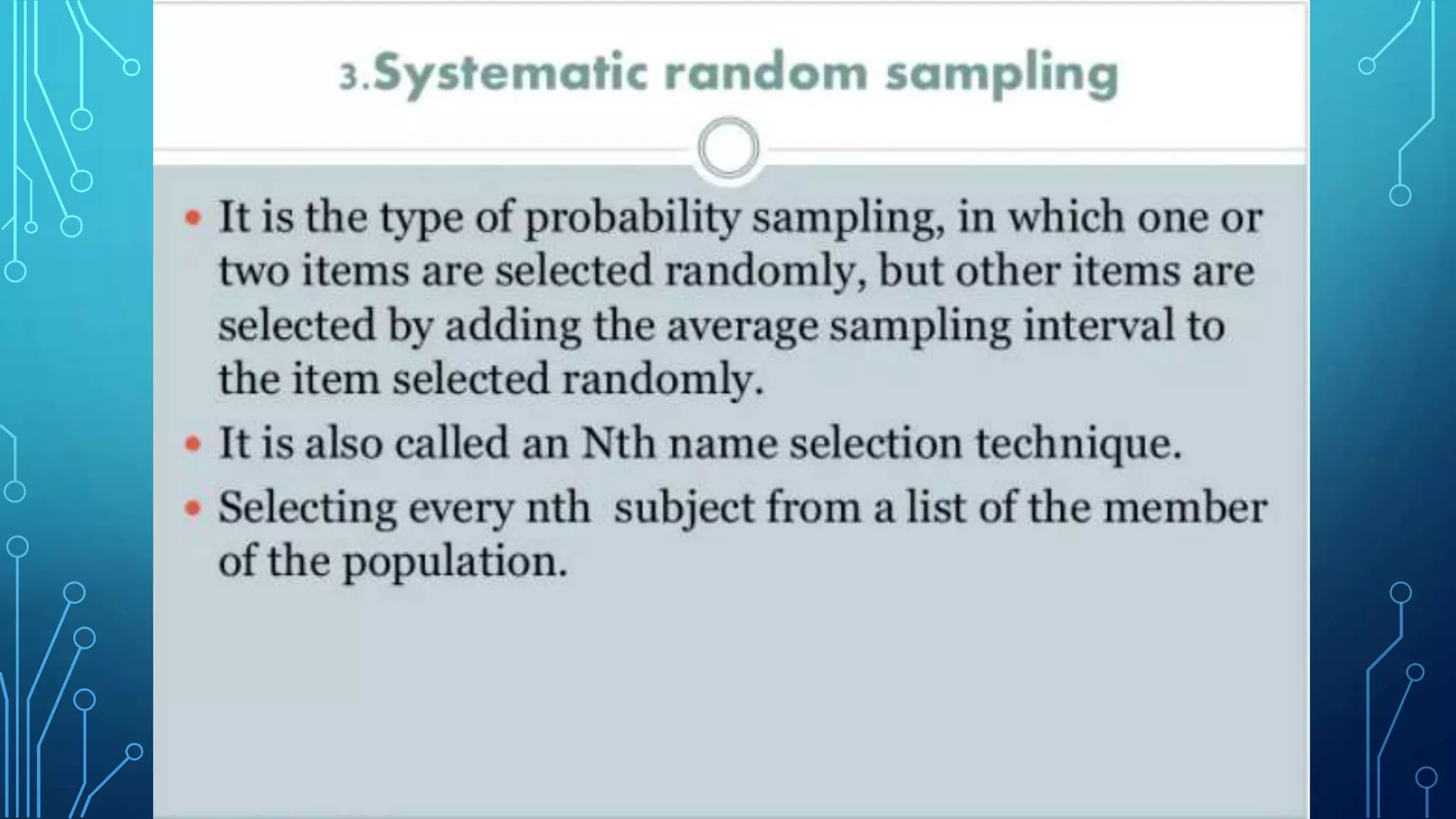Sampling techniques- Probability Sampling | PPT