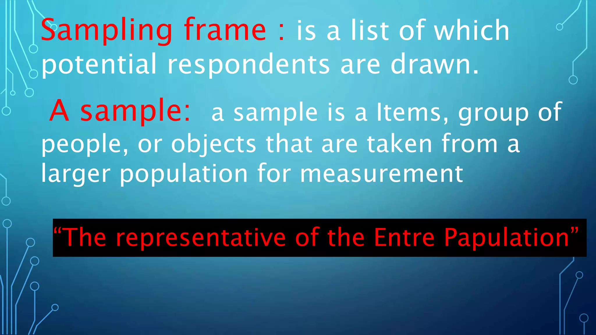 Sampling techniques- Probability Sampling | PPT
