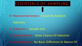 Sampling techniques- Probability Sampling | PPT
