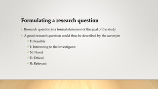 Research Methodology | PPTX | Diseases and Conditions | Medical Health