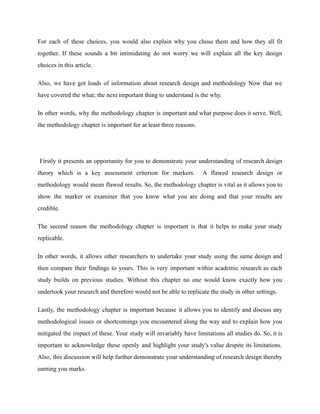 Methodology Paper Example