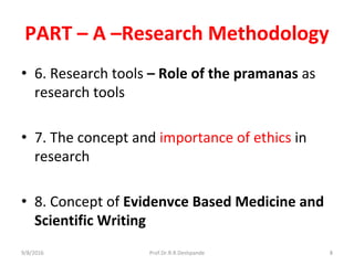 Research methodology syllabus | PDF