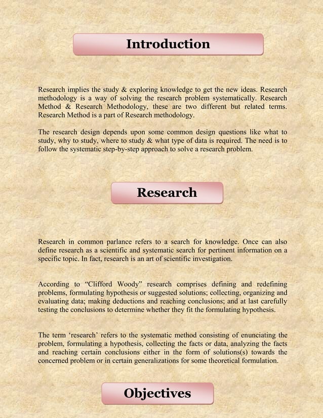 Research methodology theory chapt. 1- kotthari | DOCX