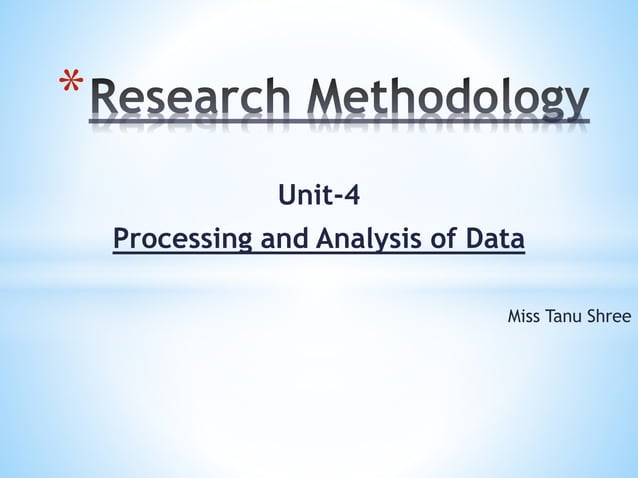 Research Methodology Unit-4 Notes.pptx