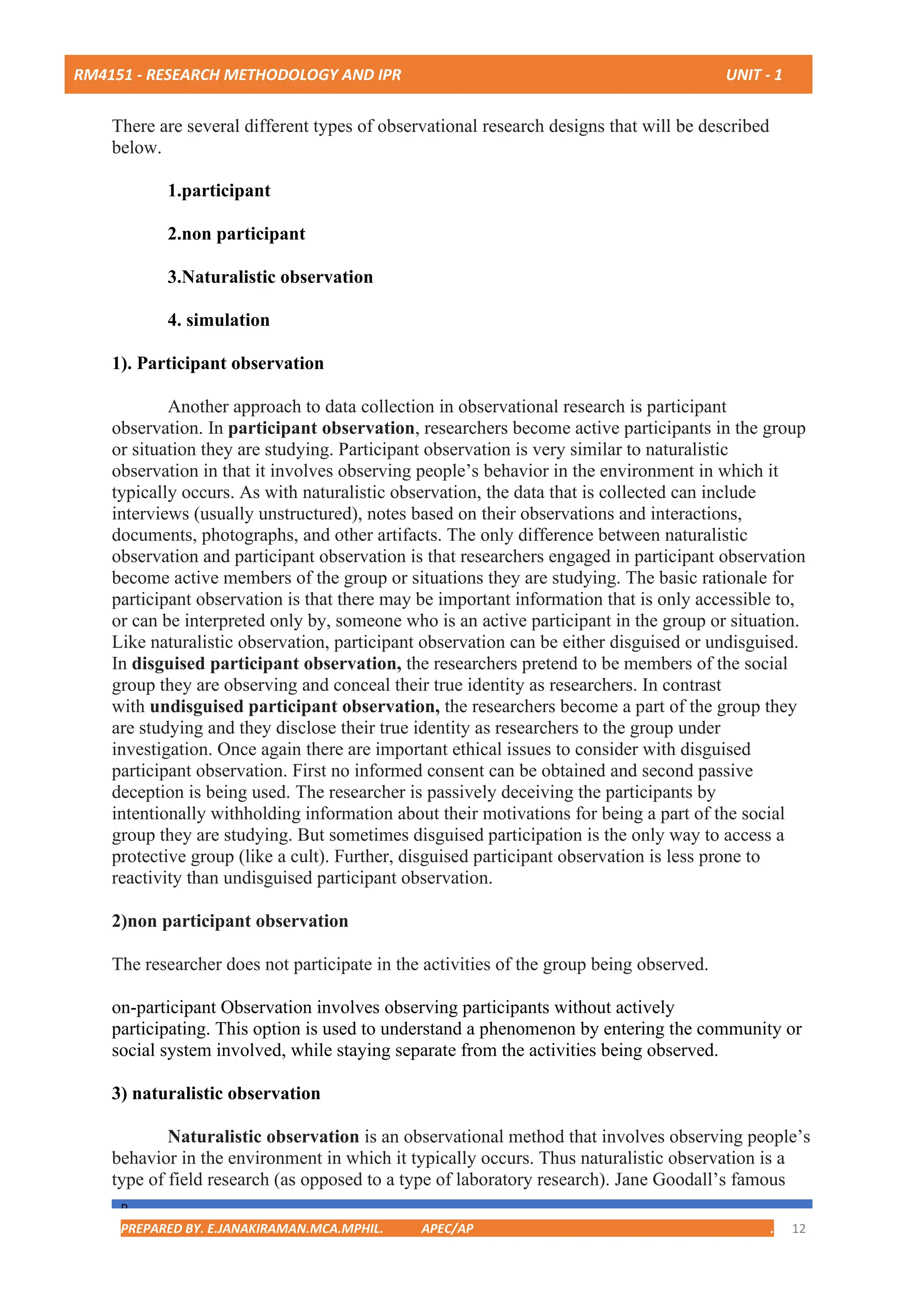 ANNQ UNVERSITY research methodology unit 1.pdf