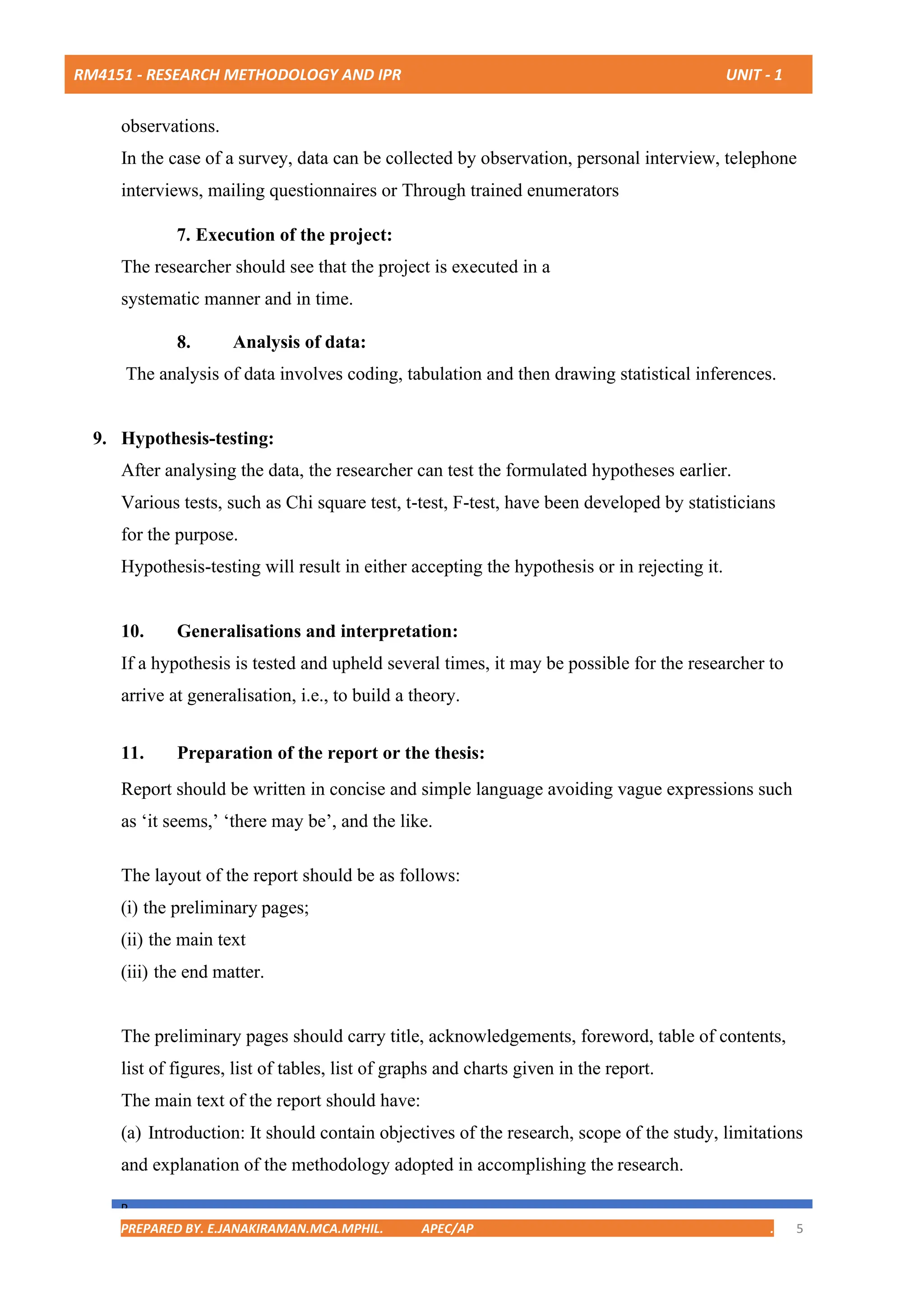 ANNQ UNVERSITY research methodology unit 1.pdf