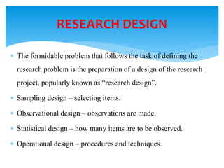 Research methodology | PPSX | Biological Sciences | Science