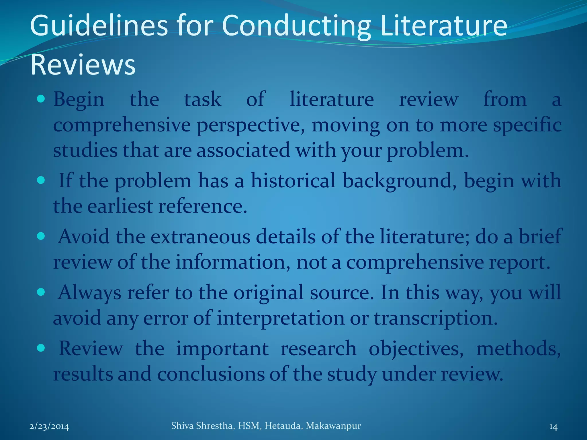 Research methodology, unit 2 for MBS 1st year | PPTX