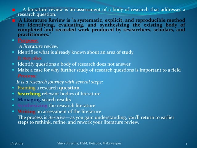 Research methodology, unit 2 for MBS 1st year | PPTX