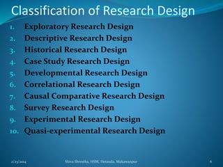 Research methodology, unit 3 | PPTX