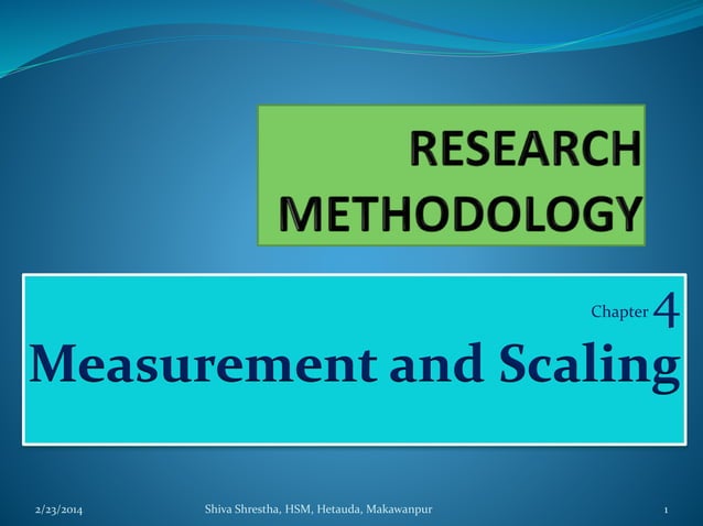 Research methodology, unit 4 | PPTX | Science