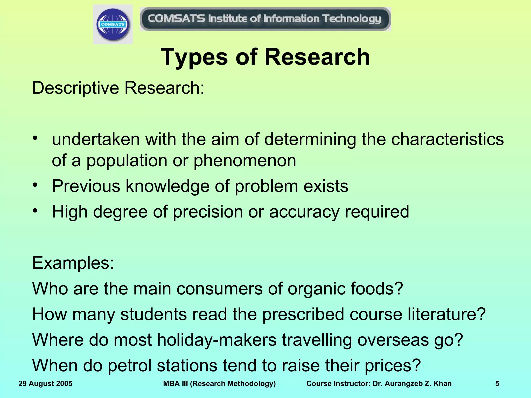 Research methodology week03 | PPT