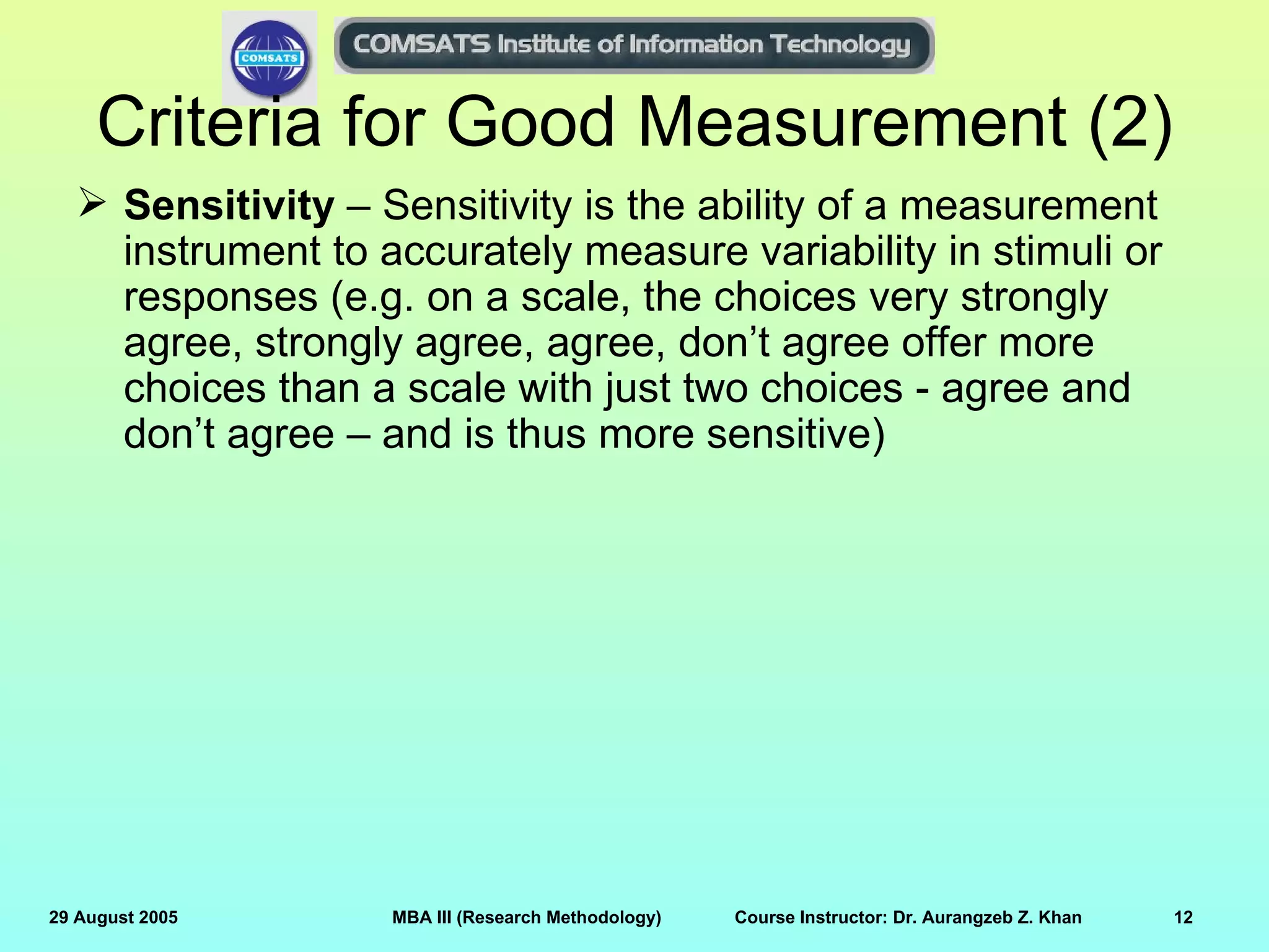 Research methodology week09 | PPT