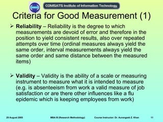 Research methodology week09 | PPT