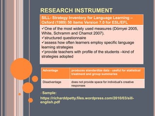 Research method presentation | PPTX