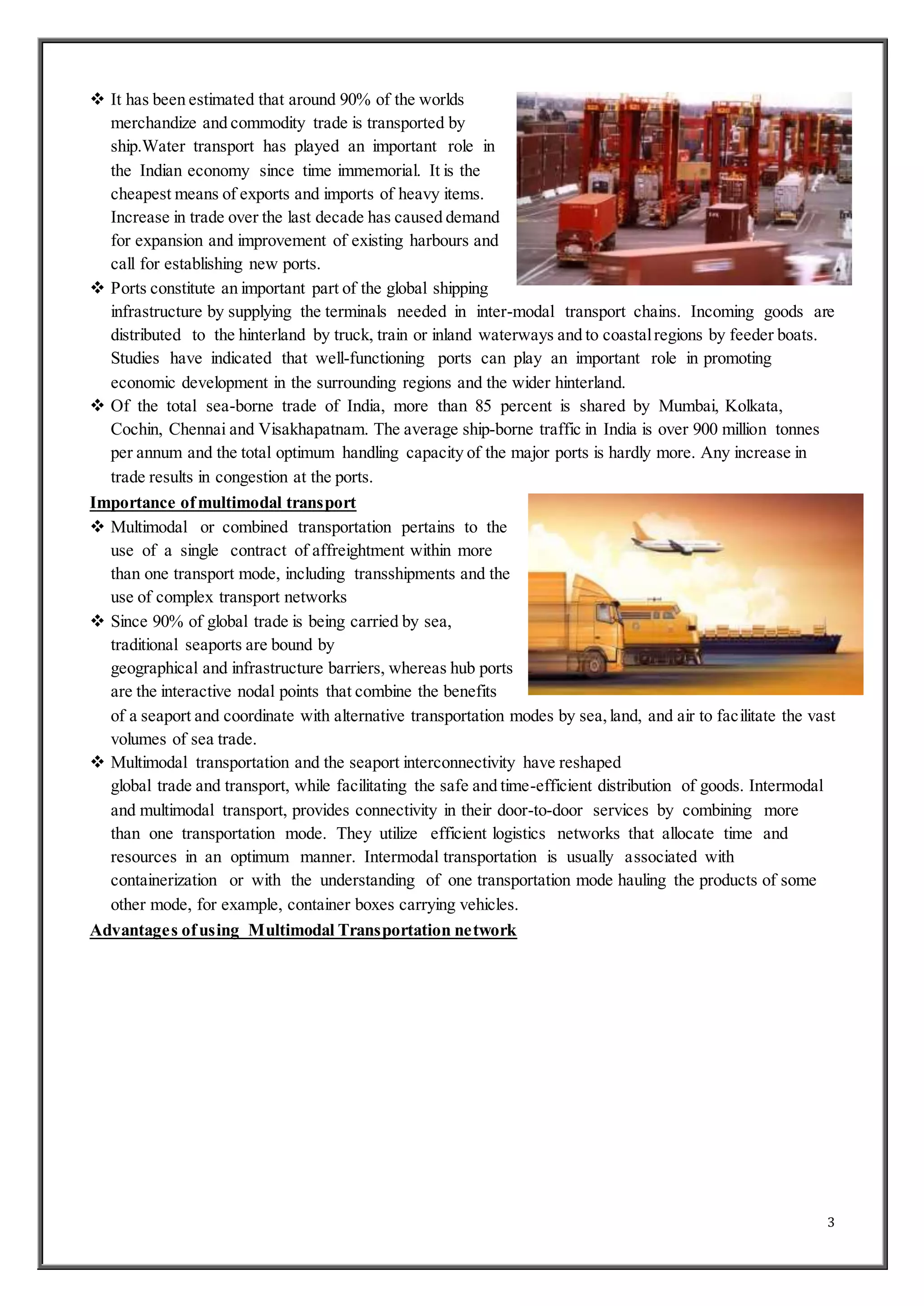 multimodal transport | DOCX