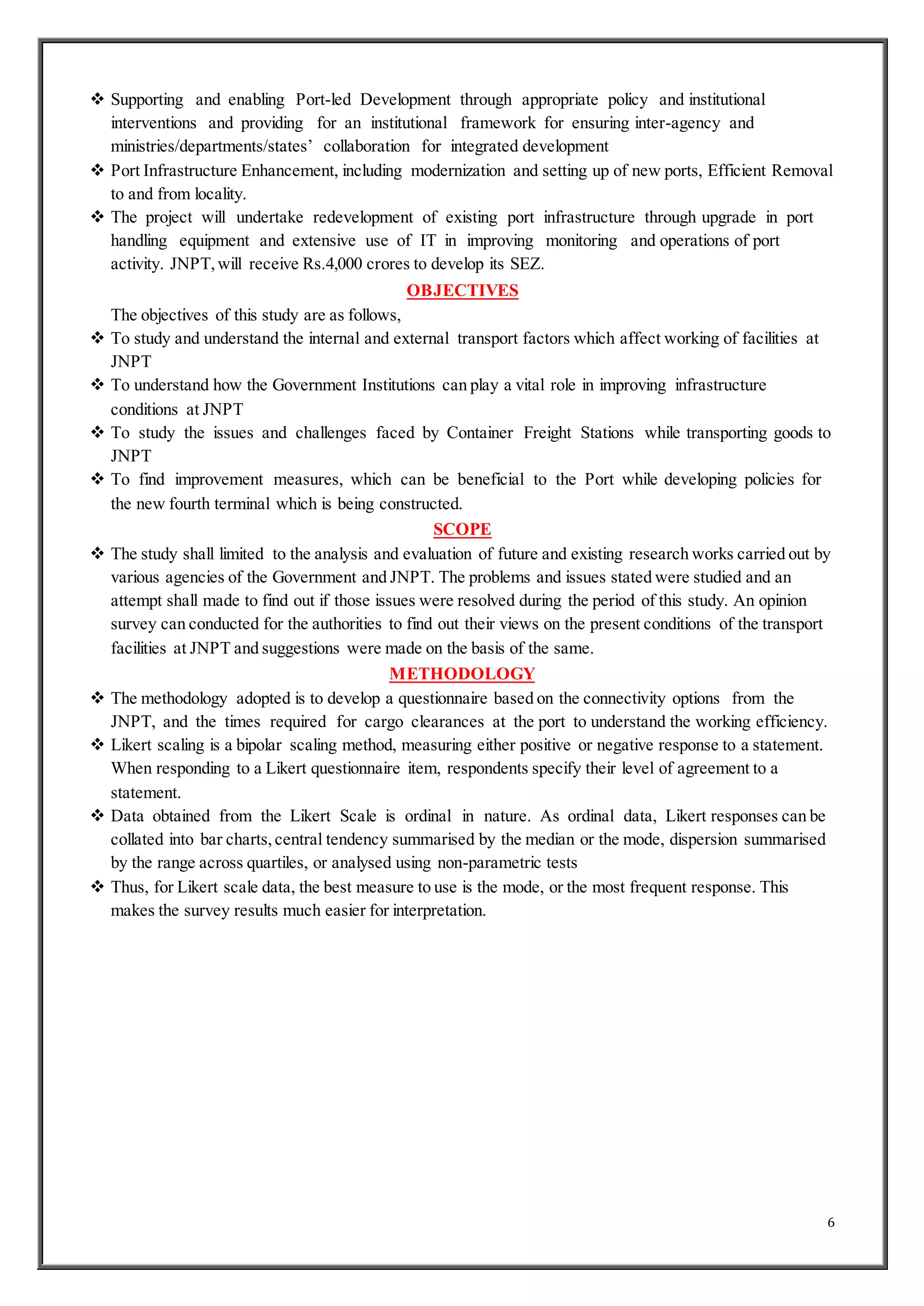 multimodal transport | DOCX