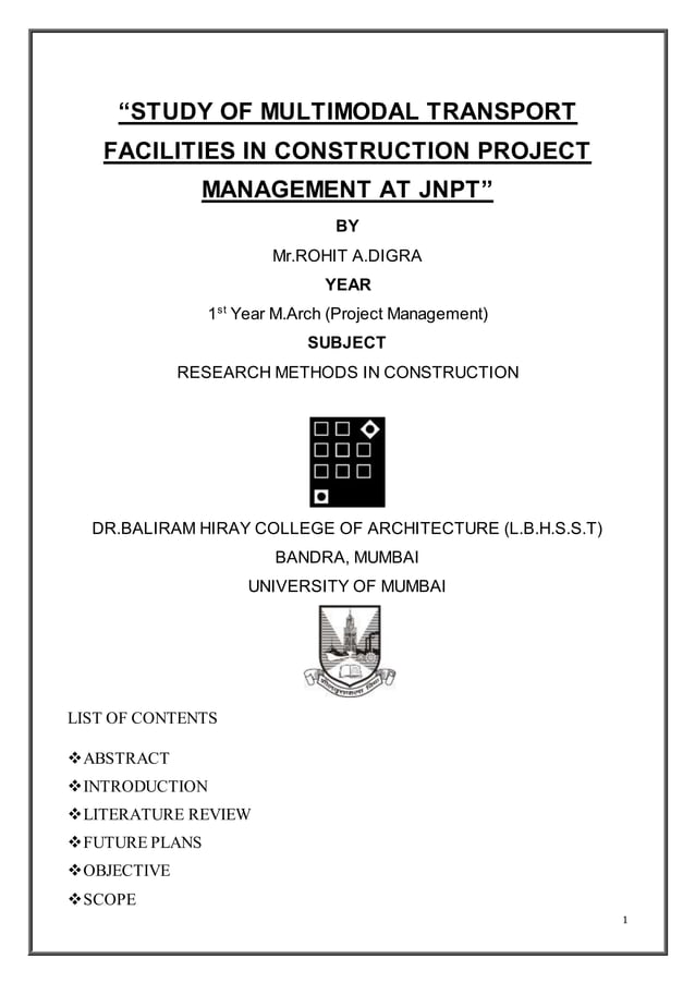 multimodal transport | DOCX