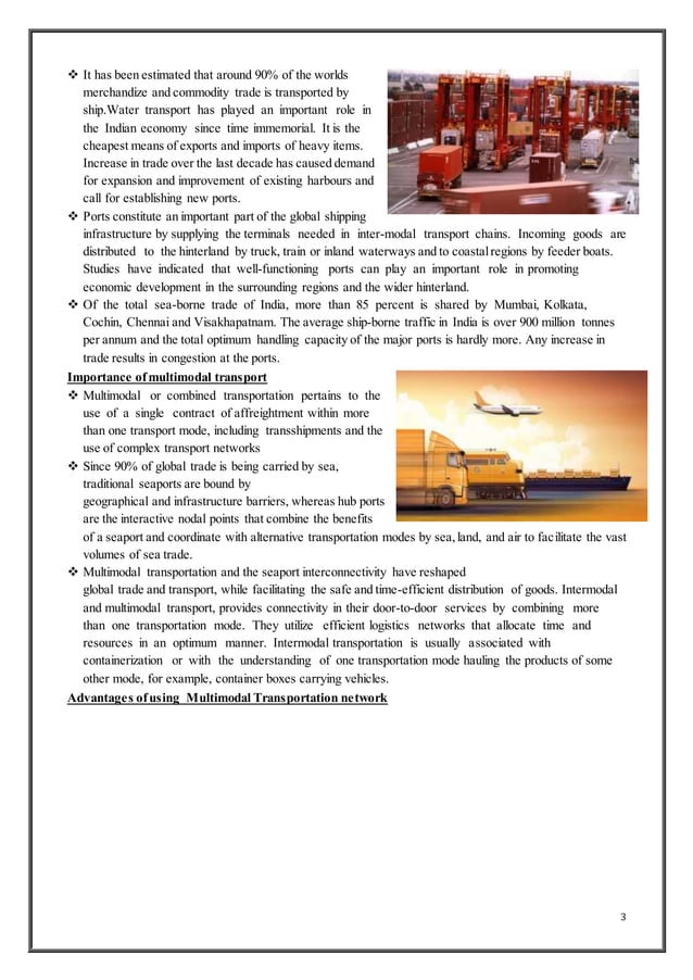 multimodal transport | PDF